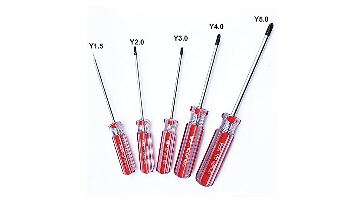 Triwing Screwdriver Set 5 Sizes - Magnetic Tips for Electronics