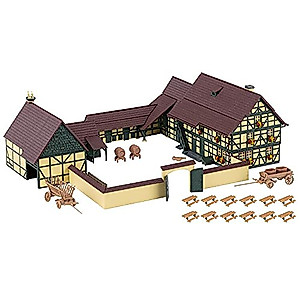 232188 Faller N Scale 1:160 Kit of a Vine-Growing Estate w Vinegrower's taverne