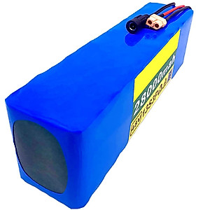 Tiahf 48V 28Ah E-Bike Battery, 13S3p Electric Scooter Lithium Ion Battery with Xt60 Plug +Charger, Built-in 30A BMS, for 350W 500W 750W 1000W Motor Ebike Electric Bicycle