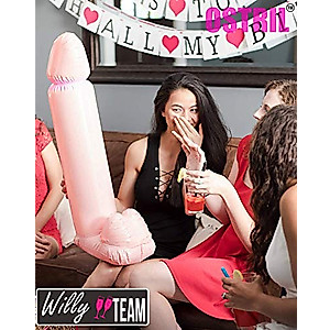 Bachelorette Party Balloons Decorations | Inflatable Willy Balloon Bridal Shower Supplies | Bachelorette Party Pool Games