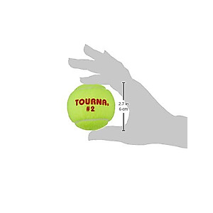 Tourna Orange Dot Stage 2 Low Compression Tennis Balls (50 Balls)