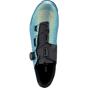 Fizik Unisex Tempo Decos, Carbon Road Bike Shoes Cycling, Iridiscent-Blue, 14 US Men