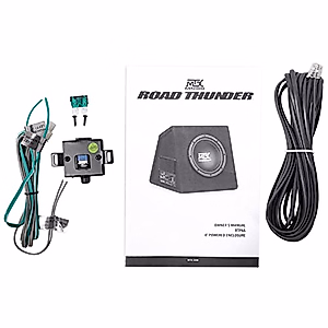 MTX AUDIO RTP8A 8" 120W Car Loaded Subwoofer Enclosure Amplified Box Vented