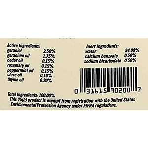 Skeeter Screen 90200 Mosquito Deterrent Spray, 4 oz, Red