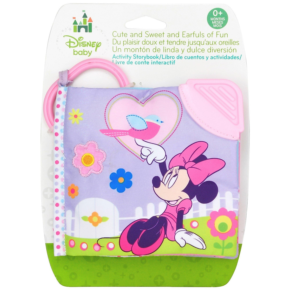 KIDS PREFERRED Disney Baby Minnie Mouse On The Go Soft Book for Babies