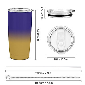 Custom Car Tumbler,Tumblers Stainless Steel 20.8oz,Personalized Football Cup,Sports Travel Coffee Mug,Customized Presents Gifts for Mother's Day Friends Fan Players Coach Lovers,Custom Number and Name