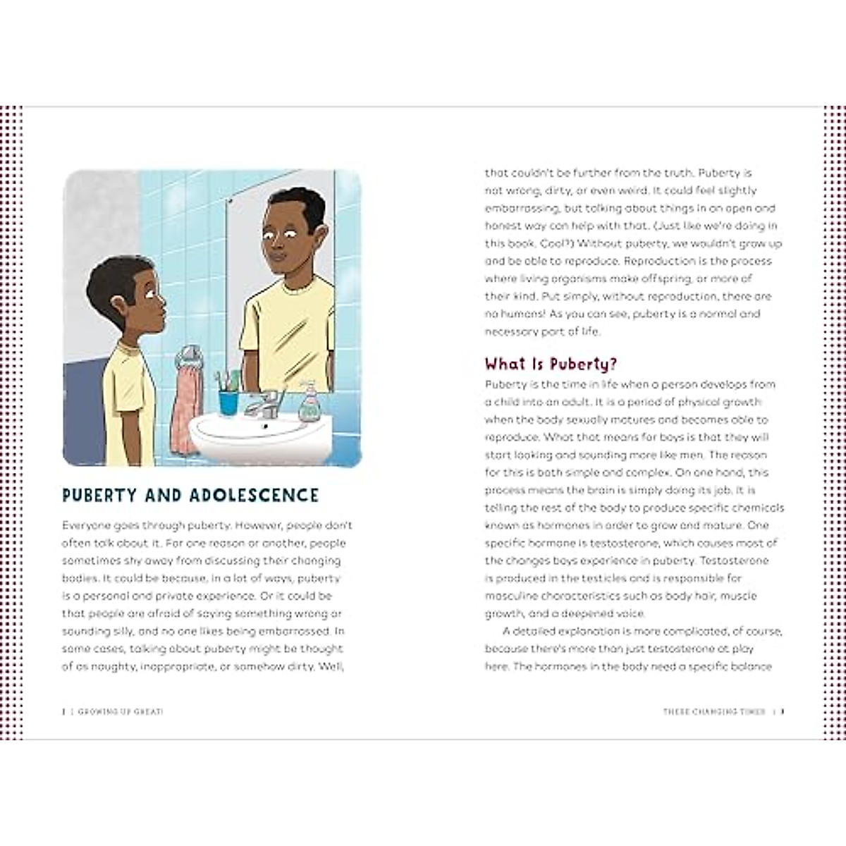 Growing Up Great!: The Ultimate Puberty Book for Boys