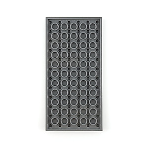 LEGO City - 4 Plates, 6 x 12 Studs, in New Dark Grey - 3028