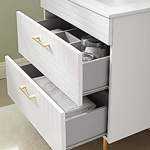 Modway Daybreak Bathroom Vanity, 24" with White Sink