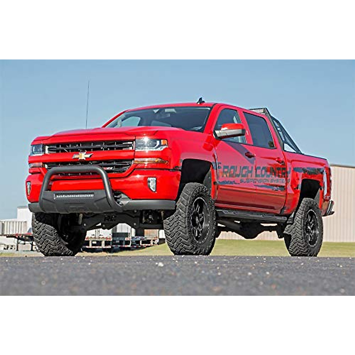 Rough Country HD2 Running Boards for 07-18 Chevy/GMC 1500 | Crew Cab - SRB071785