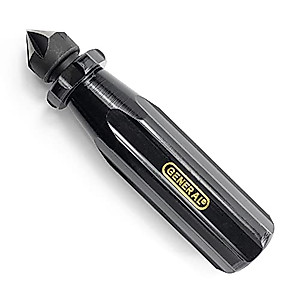 General Tools 196 Short Length Hand Reamer & Countersink, 3/4"