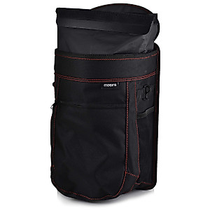 Masirs Vehicle Trash Can - Large Removable Leakproof Garbage Bag, Fasten The Car Waste Basket to Back or Front Seat Headrest. Great Garbage Can for Car, SUV, Truck, Van or Minivan.