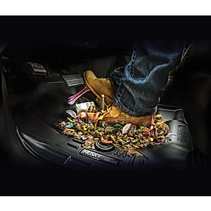 Husky Liners | Weatherbeater | Fits 2020 - 2022 Ford Explorer w/2nd Row Bucket Seats | Third Row Liner, Black | 19321