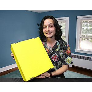 High Gloss Storage Card Box (3200ct) with Dividers for Card Games and Sports Cards