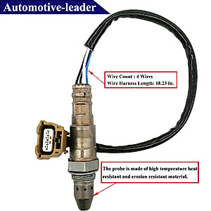 Automotive-leader 234-9135 Air Fuel Ratio Upstream Oxygen O2 Sensor 1 AFR Replace 2013-2014 for Nissan Altima V6 3.5L, for 2011-2013 for Nissan Quest V6 3.5L 22693-1JA0A 211500-7630 4-Wire
