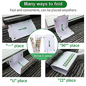 Protecker Super Sticky Glue Traps Bugs Mice Pest Control, Mouse Traps Indoor Home No Kill Safe Pets Strong Enough,Insect Snap Trap Sticky Indoor Glue Boards Easy to Use Around The House,20PCS