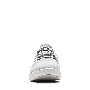 Clarks Adella Stroll Oxford, Light Grey, 8 Medium