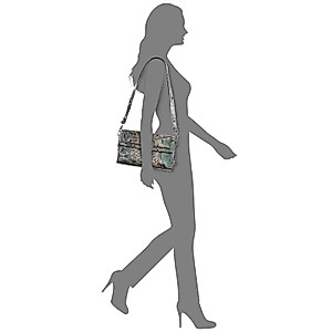 BRAHMIN Lana Folkand Leather Shoulder Bag