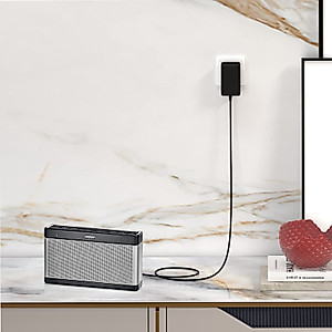 TPLTECH 17V AC/DC Power Charger for Bose Soundlink 3 2 1 Bluetooth Wireless Speaker III/II/I，369946-1300/357551-1300/330001/357550 Bose Soundlink Speaker Charger with 6.6 Ft Charging Cable