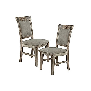 INK+IVY Oliver Dining Side Chair 20"W x 25"D x 40.75"H