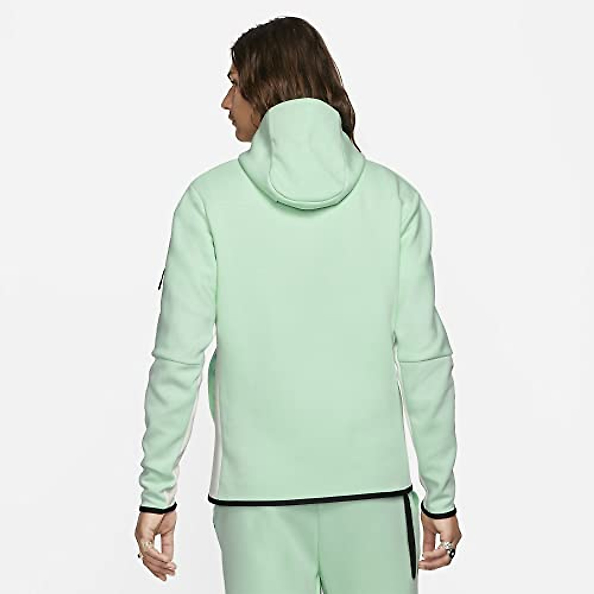 Nike Tech Fleece Hoodie Men (as1, alpha, xx_l, regular, regular, Mint Foam/Sail/Sail), XX-Large