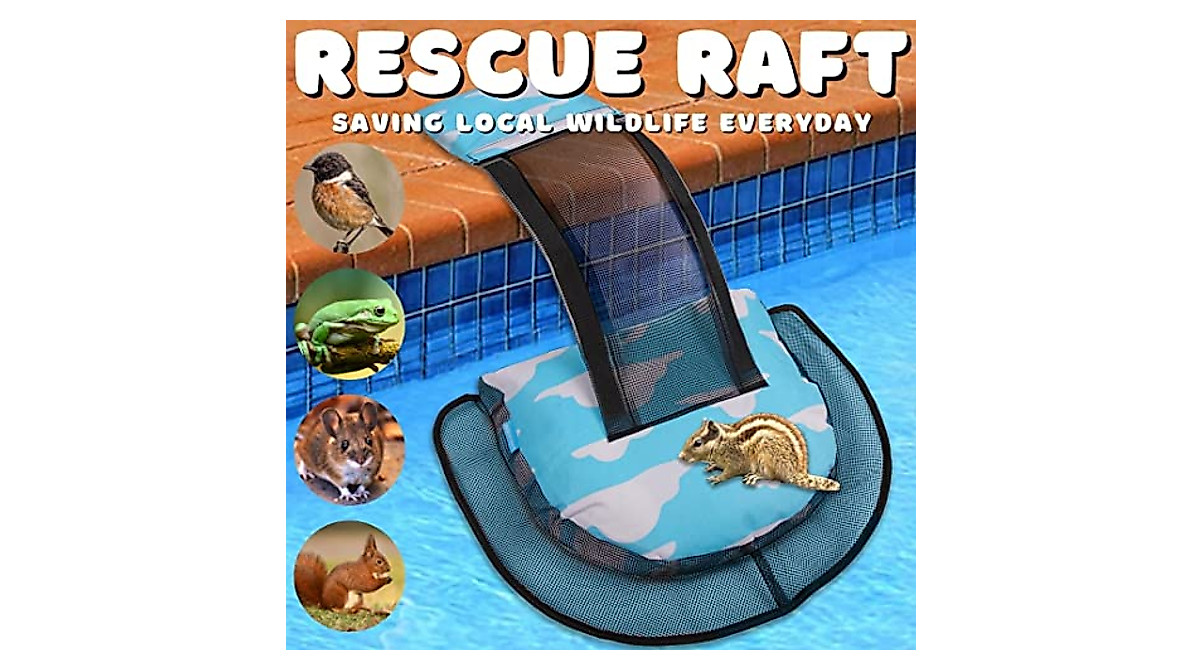 Rescue Raft Animal Saving Escape Ramp for Swimming Pool, Critter and ...