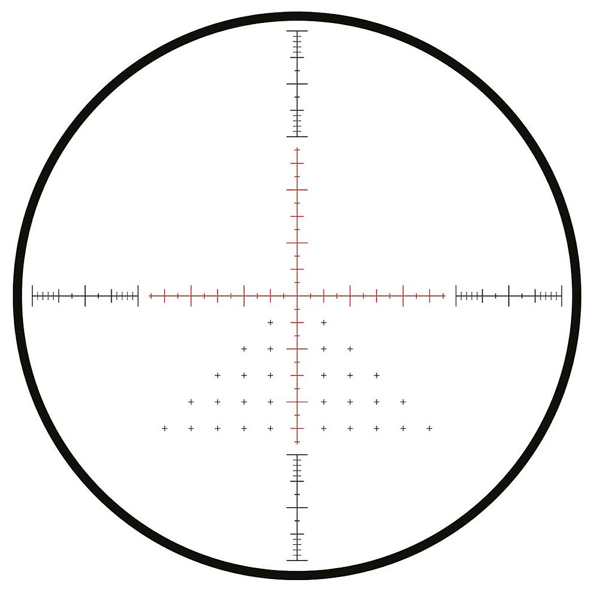 Sidewinder 30 Riflescope 6-24X56 20x 1/2 Mil Dot +