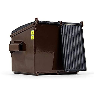 First Gear. Refuse Trash Bin Brown 1/34 Diecast Model 90-0535