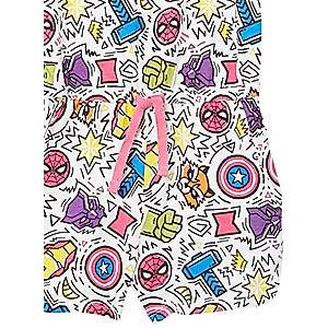 Amazon Essentials Disney Star Wars | Frozen | Princess Girls' Knit Sleeveless Rompers (Previously Spotted Zebra), Pack of 2, Pink, Marvel, Small