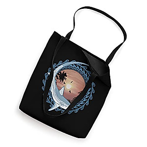 Thresher Shark Polynesian Design Tote Bag