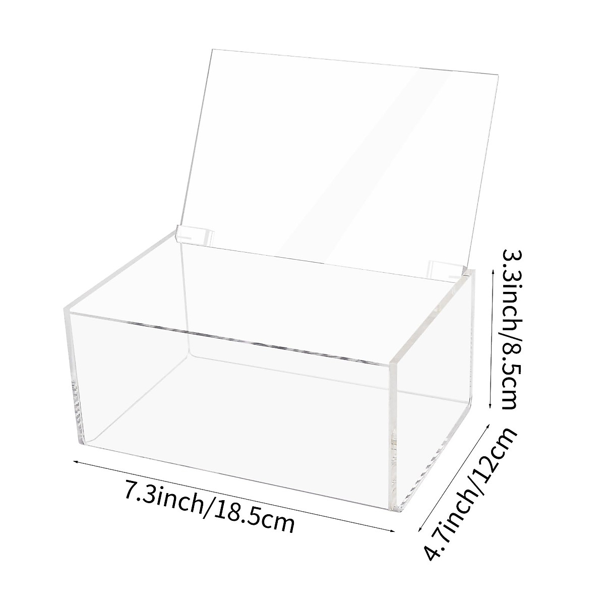 Acrylic Laundry Dryer Sheet Holder Blank Clear Dryer Sheet Dispenser Dryer Sheet Container for Home Laundry Room Organization Acrylic Box with Lid Laundry Softener Dispenser Laundry Room Decorations