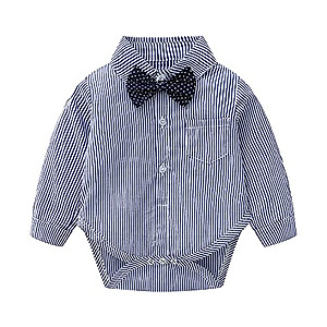 Boarnseorl Baby Boys Long Sleeve Gentleman Outfits Set,3-6M