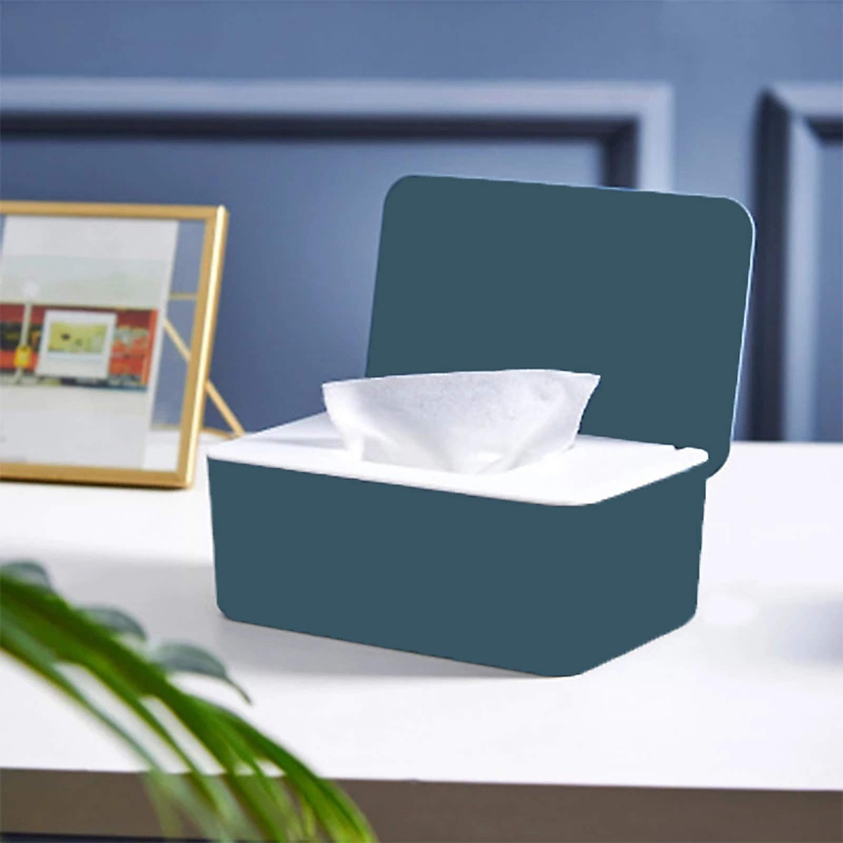 Baby Wipes Dispenser Set, Reusable Baby Wipe Holder Box, Refillable Baby Wipes Container Travel Wet Wipes Case with Reusable Wipes Pouch for Baby Home Kitchen Office Travel 3 PCS