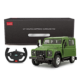 RASTAR Land Rover Defender RC Car, 1/14 Land Rover Remote Control Toy Model Car, Gifts for Dad