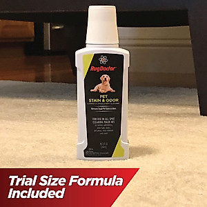 Rug Doctor Pet Portable Spot Cleaner, 2X Suction Power, Lightweight Dual Action Pet Tool, Pro-Grade Power Removes Stains & Odors from Rugs, Carpets And Upholstery