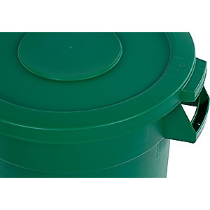 CFS 34102009 Bronco Round Waste Container Only, 20 Gallon, Green