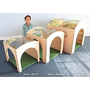 Whitney Brothers Nature View Reading Retreat And Mat Set, Natural Uv,28.75 x 29.75 x 28.75, WB2432