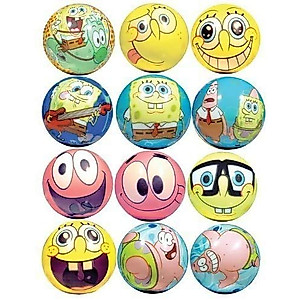 Spongebob Squarepants Party Favors - Soft FoamGraphic balls Lot of 20