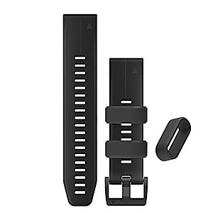 6-Pack Fastener Rings Compatible with Fitbit Versa 4/Versa 3/Versa 2/Versa/Sense/Sense 2/Versa Lite/Versa SE Band Keeper, Silicone Replacement Watch Band Loop/Holder/Retainer for Fitbit Versa&Magic Band