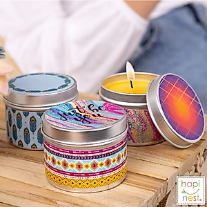 Hapinest DIY Candle Making Kit for Kids Girls Teens Adults | Beginner Arts & Crafts Make Your Own Candle Set | Starter Kit