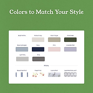 California Design Den 100% Organic Cotton Sheets Full Size Bed Set - Crisp Percale, Deep Pocket Cooling Sheets, GOTS Certified, Soft, Breathable and Durable Bedding Set - White