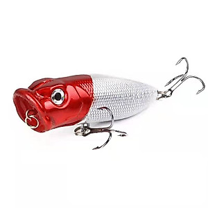 5PCS Crankbaits Set Lure Fishing Hard Baits Swimbaits Boat Ocean Topwater Lures Kit Fishing Tackle Minnow Vib Set for Trout Bass Perch Fishing Lures with Box