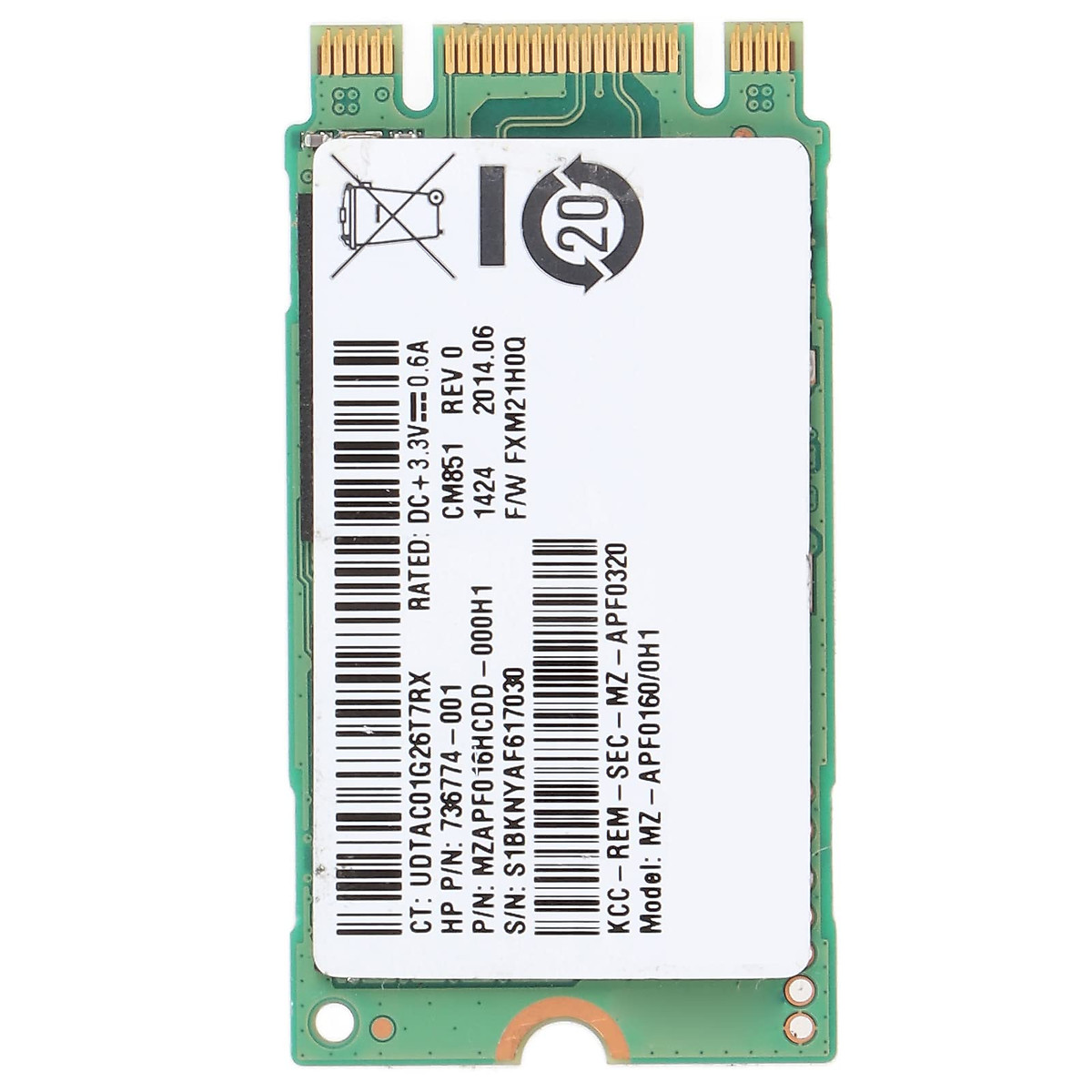 Bewinner M.2 2242 SSD, 16GB Gamer SSD 42mm Internal NGFF SSD Solid State Drive Compatible with Desktop PC Laptop