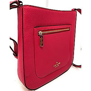 Kate Spade New York Leila Top Zip Crossbody Bag - Bright Rose