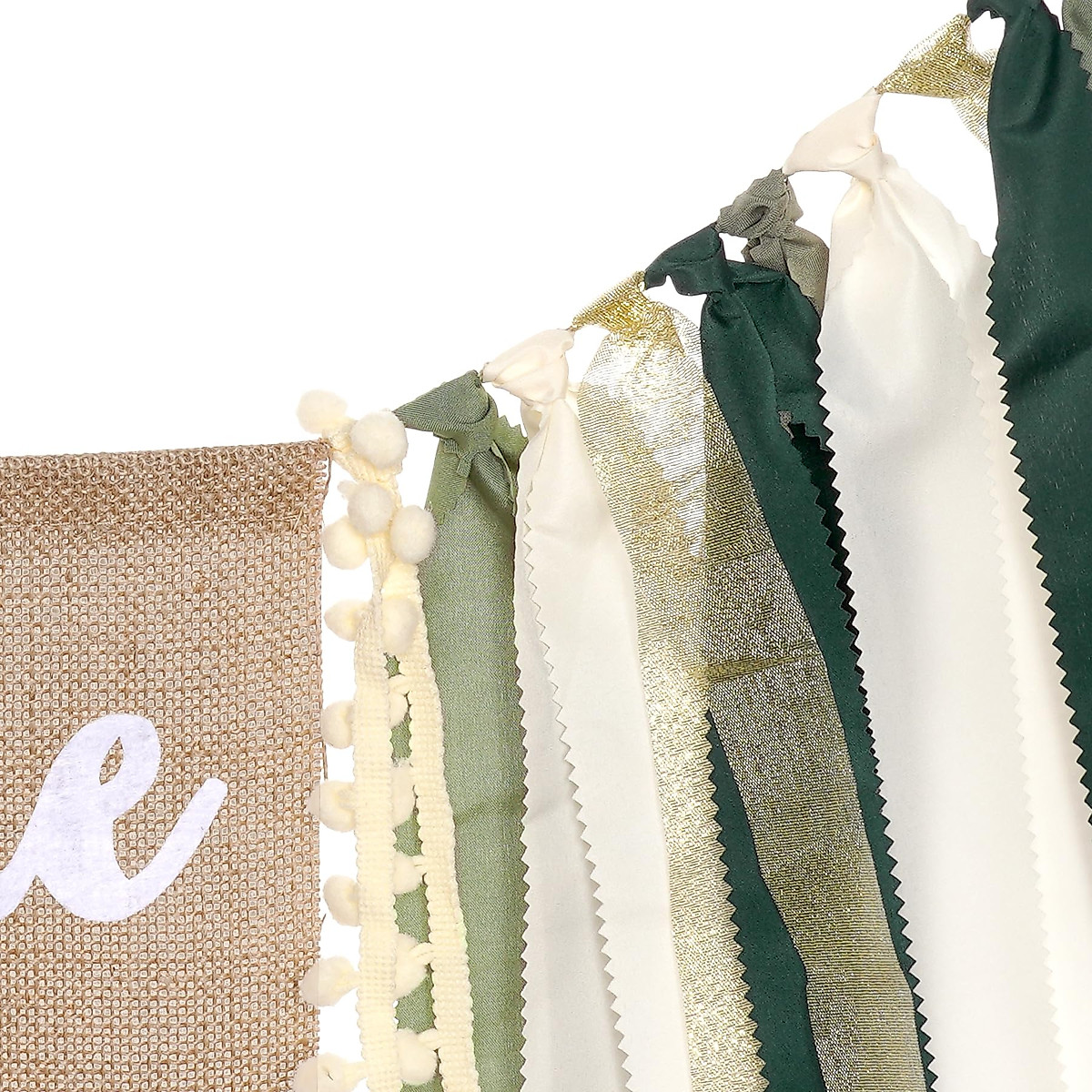 Nydotd 1st Birthday Highchair Banner Baby First Birthday Party Banner Decorations Wild Jungle Theme Safari One Year Birthday High Chair Banner Garland for Boy Baby Shower Supplies