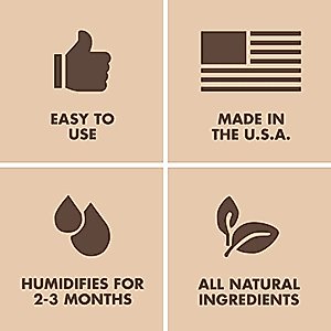 Boveda 72% RH 2-Way Humidity Control – Restores & Maintains Humidity – All In One Solution For Humidification- Patented Technology – Convenient & Versatile - 4 Count Resealable Bag