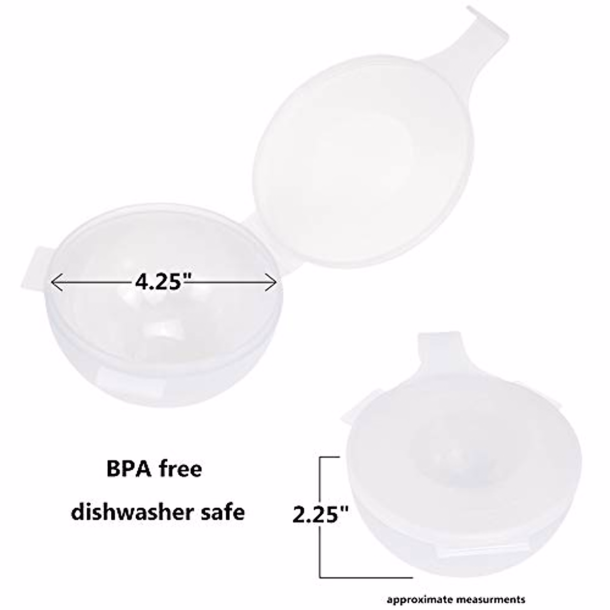 Iconikal Fruit And Vegetable Food Savers Storage Containers, 2-Pack