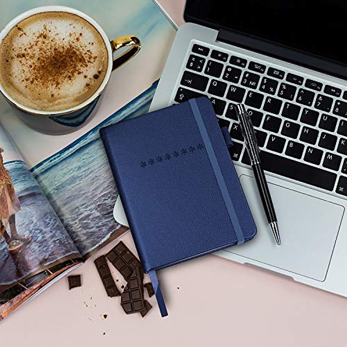 Legend Planner Password Book with Alphabetical tabs. Internet Address Keeper Logbook. Journal for Website Logins, Pocket 4x5.5" (Mystic Blue)