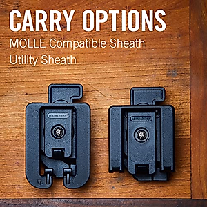 LEATHERMAN, Raptor Rescue Emergency Shears with Strap Cutter and Glass Breaker, Made in the USA, Black with Utility Holster