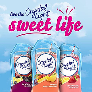 Crystal Light Sugar-Free Zero Calorie Liquid Water Enhancer - Mango Passionfruit Water Flavor Drink Mix (1.62 fl oz Bottle)